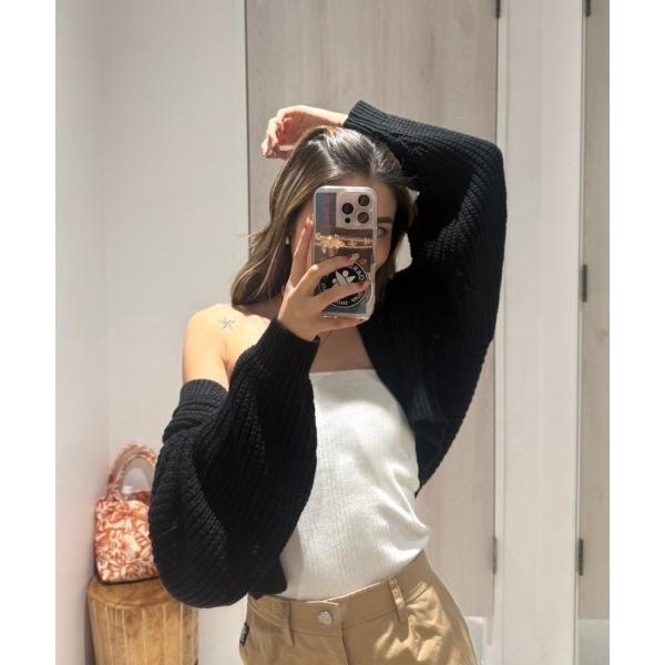 『タイムセール実施中』ZOZO問い合わせ番号:88126677ショップ:ROXY/QUIKSILVER，ロキシー/クイックシルバーブランド:ROXY，ロキシー商品名:WISH UPON THE AURORA/ロキシーショート丈カーディガンカ...