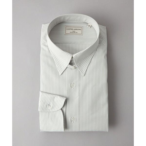 『セール実施中』ZOZO問い合わせ番号:88127389ショップ:UNITED ARROWS，ユナイテッドアローズブランド:UNITED ARROWS，ユナイテッドアローズ商品名:LEGGIUNO/グレーストライプ タブカラーシャツカテゴリ...