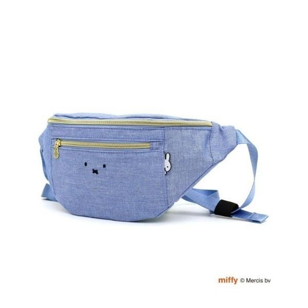 ZOZO問い合わせ番号:88158483ショップ:hopely，ホープリーブランド:SPECIAL PRODUCT DESIGN，スペシャルプロダクトデザイン商品名:ミッフィー ウェストバッグ フェイスライトブルー SIFFカテゴリ:バッグ...