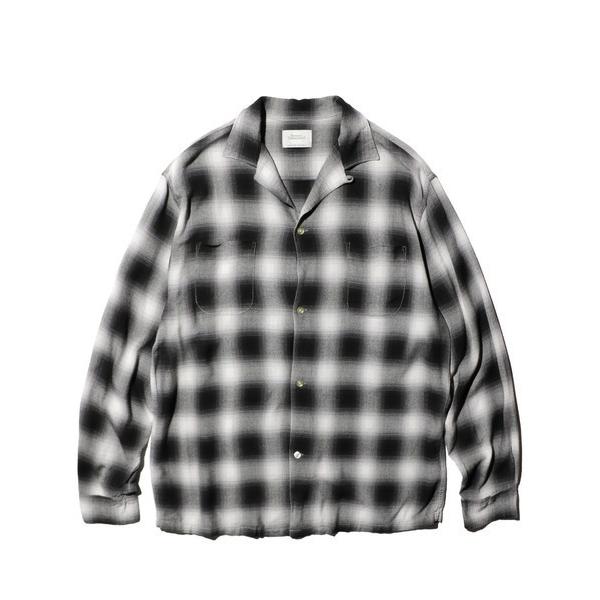 ZOZO問い合わせ番号:88158541ショップ:2A.M.，ツーエイエムブランド:TOWNCRAFT，タウンクラフト商品名:TOWNCRAFT/タウンクラフト 60S LOOP COLLAR SHIRT オンブレチェック ループカラーシャ...