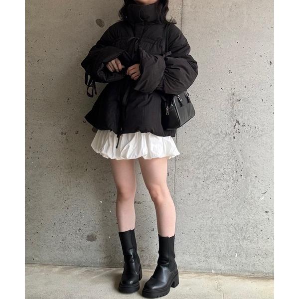 『タイムセール実施中』ZOZO問い合わせ番号:88190010ショップ:merrylatte，メリーラテブランド:merrylatte，メリーラテ商品名:リボン袖ダウンカテゴリ:ジャケット/アウター>ダウンジャケット/コートブランド品...
