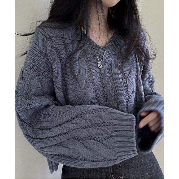 『タイムセール実施中』ZOZO問い合わせ番号:88190650ショップ:gossip！ロサンゼルス，ゴシップロサンゼルスブランド:gossip！ロサンゼルス，ゴシップロサンゼルス商品名:ほっこり＆暖か。クロップド丈ケーブル編み ニット プル...