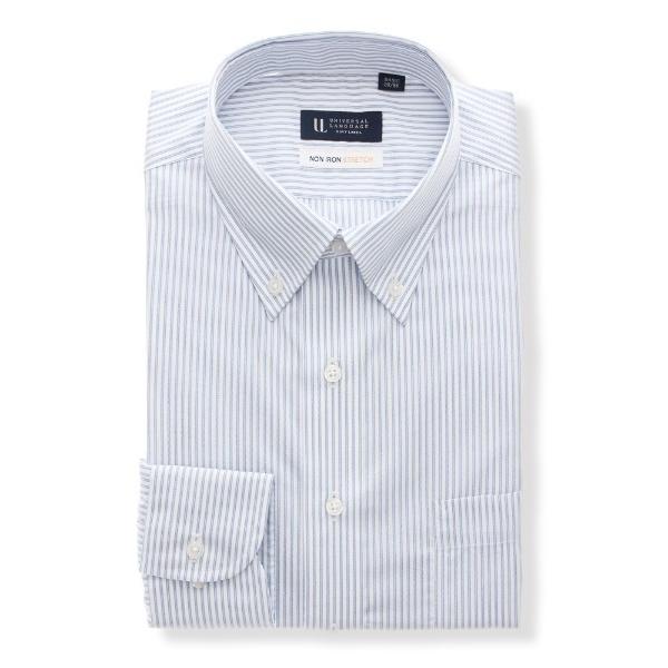 『セール実施中』ZOZO問い合わせ番号:88191502ショップ:SUIT SQUARE，スーツスクエアブランド:SUIT SQUARE，スーツスクエア商品名:ワイシャツ ノンアイロンストレッチ 3BLOCK ボタンダウンカラー BASIC...