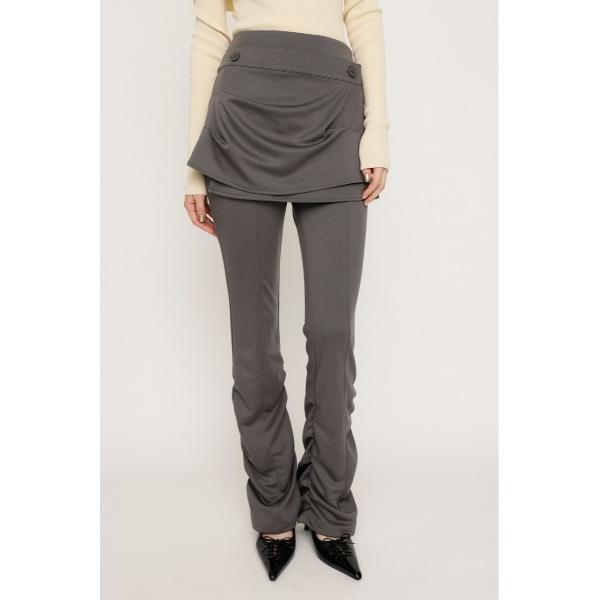 『タイムセール実施中』ZOZO問い合わせ番号:88223685ショップ:SLY，スライブランド:SLY，スライ商品名:WRAP SK LAYERED FLARE PT ラップ スカート レイヤード フレア パンツカテゴリ:パンツ>スラ...