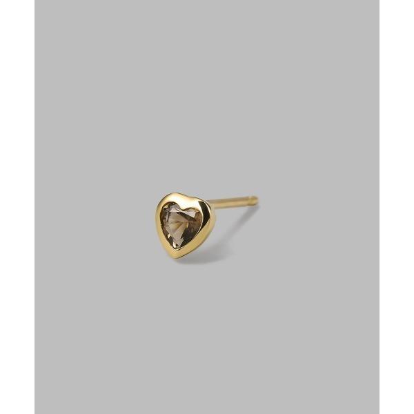 ※このアイテムは返品・交換対象外商品です。ZOZO問い合わせ番号:88224159ショップ:4℃，ヨンドシーブランド:4℃，ヨンドシー商品名:【The Tidal】K10イエローゴールド ハート ピアス/片耳用カテゴリ:アクセサリー>...