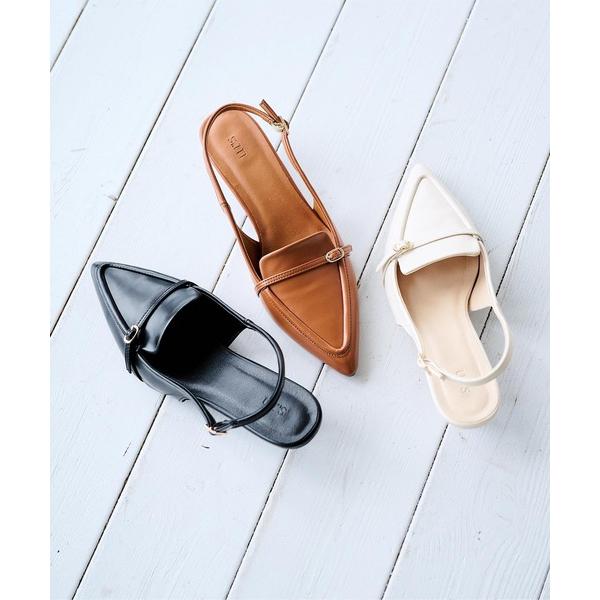 ZOZO問い合わせ番号:88224469ショップ:ur's，ユアーズブランド:ur's，ユアーズ商品名:スリングバックローファーカテゴリ:シューズ>ローファーブランド品番:BFXU1761素材:合成皮革原産国:中国カラー:アイボリー，...