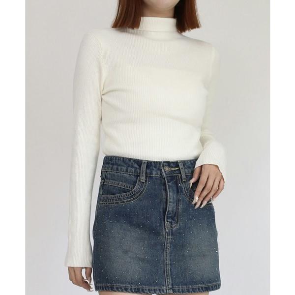 ZOZO問い合わせ番号:88258545ショップ:Dita，ディータブランド:Judin，ジュディン商品名:カフボタンリブハイネックプルオーバー【JD】カテゴリ:トップス>スウェットブランド品番:dl-12670519素材:レーヨン4...