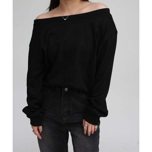 ZOZO問い合わせ番号:88258563ショップ:Dita，ディータブランド:Judin，ジュディン商品名:オフショルスウェットプルオーバー【JD】カテゴリ:トップス>スウェットブランド品番:dl-29110149素材:綿：80%， ...