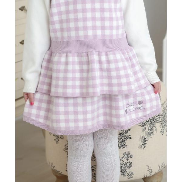 『タイムセール実施中』ZOZO問い合わせ番号:88258794ショップ:KIMURATAN ONLINE，キムラタン オンラインブランド:coeur a coeur，クーラクール商品名:coeur a coeur ニットスカートカテゴリ:ス...