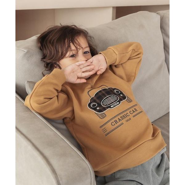 『タイムセール実施中』ZOZO問い合わせ番号:88258816ショップ:KIMURATAN ONLINE，キムラタン オンラインブランド:n.o.u.s，ノウズ商品名:n.o.u.s モチーフトレーナーカテゴリ:トップス>スウェットブ...