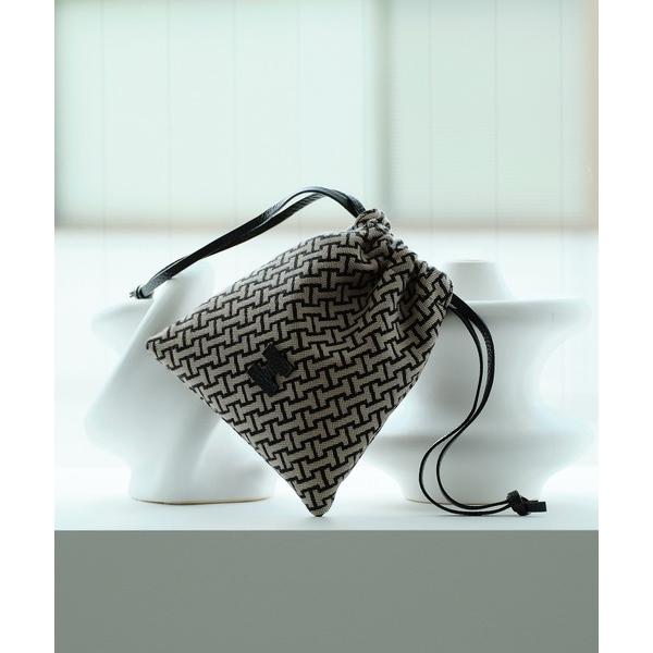 ZOZO問い合わせ番号:88258923ショップ:IACUCCI，イアクッチブランド:IACUCCI，イアクッチ商品名:モノグランマ ポーチ JACQUARD/CERVOカテゴリ:財布/小物>ポーチブランド品番:IAC10A2214A...