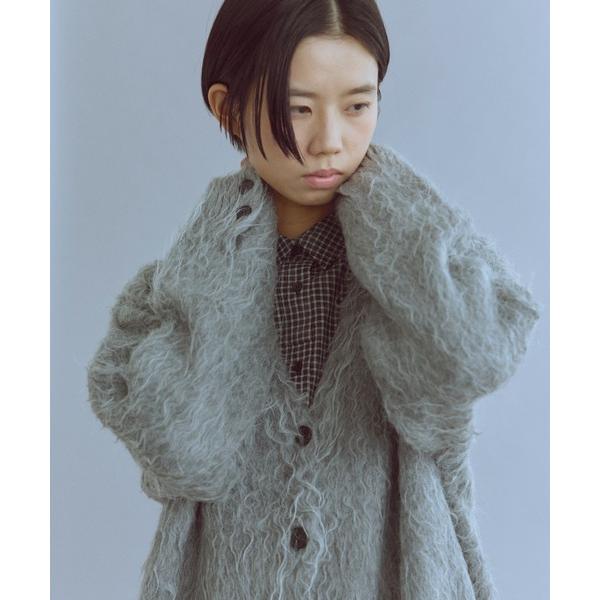 『タイムセール実施中』ZOZO問い合わせ番号:88292454ショップ:Dorry Doll，ドリードールブランド:EN NEUME，エンノイム商品名:Brashed Shaggy Cardiganカテゴリ:トップス>カーディガン/ボ...