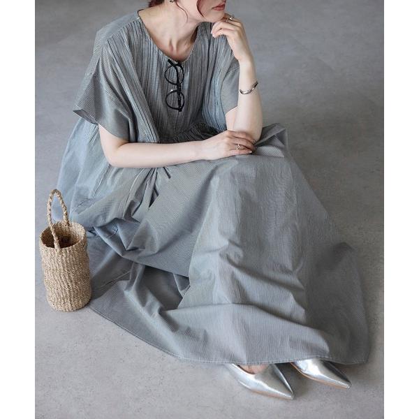 『タイムセール実施中』ZOZO問い合わせ番号:88292825ショップ:Bonjour Sagan，ボンジュールサガンブランド:＆HALF，アンドハーフ，Bonjour Sagan，ボンジュールサガン商品名:インド綿ピンタックワンピース（ス...