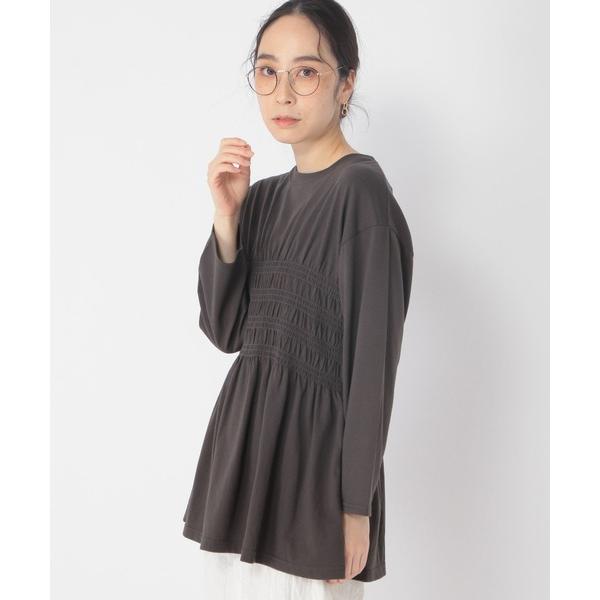 『セール実施中』ZOZO問い合わせ番号:88296235ショップ:studio CLIP，スタディオクリップブランド:studio CLIP，スタディオクリップ商品名:シャーリングプルオーバーカテゴリ:トップス>Tシャツ/カットソーブ...