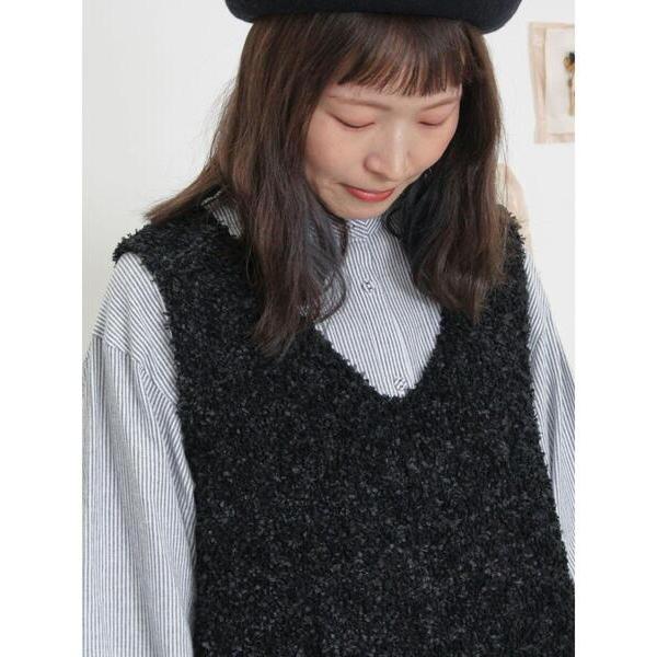 『タイムセール実施中』ZOZO問い合わせ番号:88331429ショップ:Samansa Mos2，サマンサ モスモスブランド:Samansa Mos2，サマンサ モスモス商品名:ファンシーヤーンVネックベストカテゴリ:トップス>ベスト...