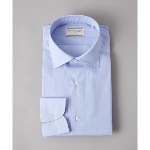 『セール実施中』ZOZO問い合わせ番号:88392714ショップ:UNITED ARROWS，ユナイテッドアローズブランド:UNITED ARROWS，ユナイテッドアローズ商品名:ALBINI/ヘアラインストライプ　セミワイドカラーシャツカ...