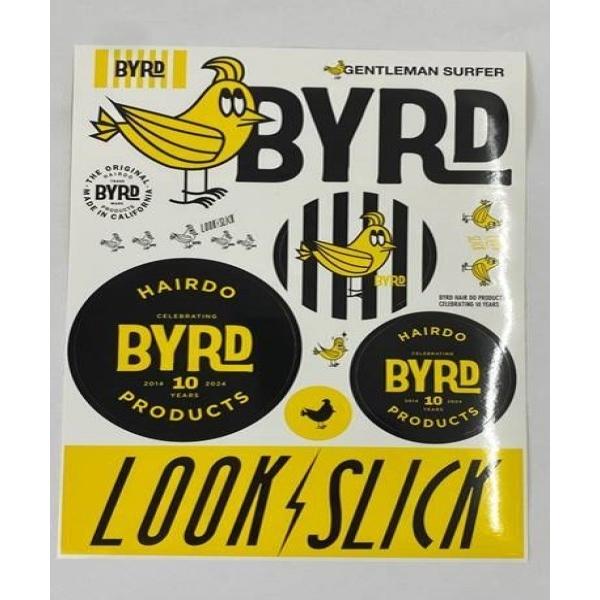 ZOZO問い合わせ番号:88393367ショップ:entre square，アントレスクエアブランド:entre square，アントレスクエアー商品名:BYRD 10th Anniversary ステッカーシートカテゴリ:雑貨/ホビー&g...