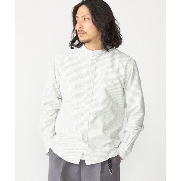 ZOZO問い合わせ番号:88394491ショップ:SHIPS，シップスブランド:SHIPS，シップス商品名:【WEB限定】SHIPS: 防シワ・吸水速乾 Drymix(R) ワンポイントロゴバンドカラーシャツカテゴリ:トップス>シャツ...