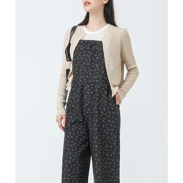 ZOZO問い合わせ番号:88394517ショップ:Lace Ladies，レースレディースブランド:SUWDEE，スーディー商品名:floral pattern denim overallsカテゴリ:オールインワン・サロペット>サロペ...