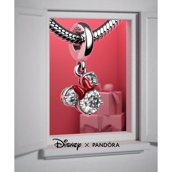 ZOZO問い合わせ番号:88427536ショップ:Pandora，パンドラブランド:Pandora，パンドラ商品名:ディズニー ミニーマウス シルエット ダングル チャームカテゴリ:アクセサリー>チャームブランド品番:793533C0...