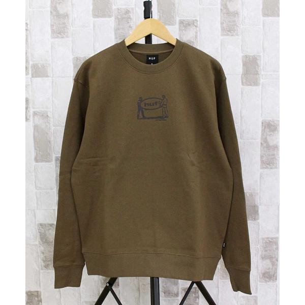 『タイムセール実施中』ZOZO問い合わせ番号:88427744ショップ:TopIsm，トップイズムブランド:HUF，ハフ，TopIsm，トップイズム商品名:リロケーションクルーネックスウェット RELOCATION CREWNECKカテゴリ...