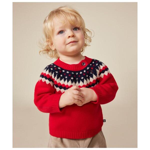 『セール実施中』ZOZO問い合わせ番号:88460954ショップ:PETIT BATEAU，プチバトーブランド:PETIT BATEAU，プチバトー商品名:ウール＆コットンニットプルオーバーカテゴリ:トップス>ニット/セーターブランド...