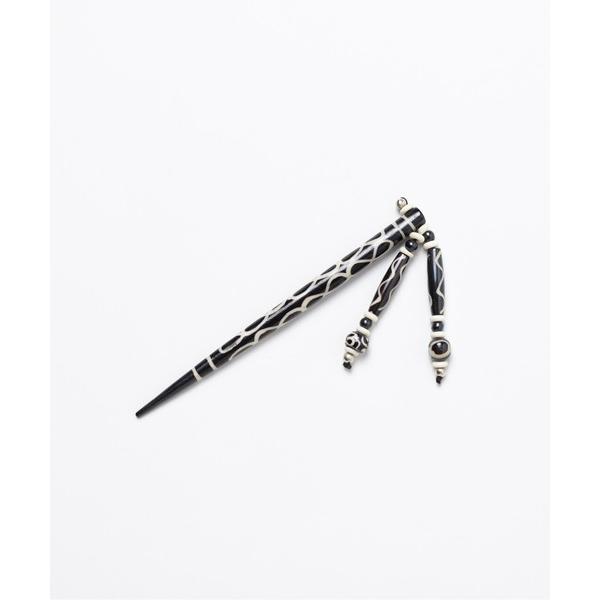 『タイムセール実施中』ZOZO問い合わせ番号:88462127ショップ:NO WAY，ノー ウェイブランド:NO WAY，ノーウェイ商品名:/buffalo horns/　かんざしカテゴリ:ヘアアクセサリー>その他ヘアアクセサリーブラ...