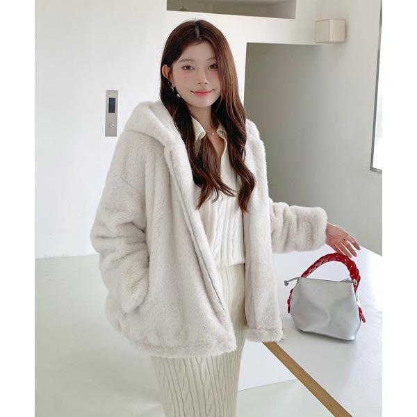 『タイムセール実施中』ZOZO問い合わせ番号:88462191ショップ:by LEGNA，バイレグナブランド:by LEGNA，バイレグナ商品名:フェイクファー ジャケット パーカーカテゴリ:ジャケット/アウター>その他アウターブラン...