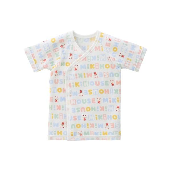 ※このアイテムは返品・交換対象外商品です。ZOZO問い合わせ番号:88462954ショップ:MIKI HOUSE，ミキハウスブランド:MIKI HOUSE，ミキハウス商品名:ピュアベール 　縁起柄ニットガーゼ短肌着カテゴリ:ママ＆ベビー&g...