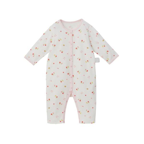 『セール実施中』※このアイテムは返品・交換対象外商品です。ZOZO問い合わせ番号:88462991ショップ:MIKI HOUSE，ミキハウスブランド:MIKI HOUSE，ミキハウス商品名:ピュアベールフライスカバーオール肌着カテゴリ:ママ...