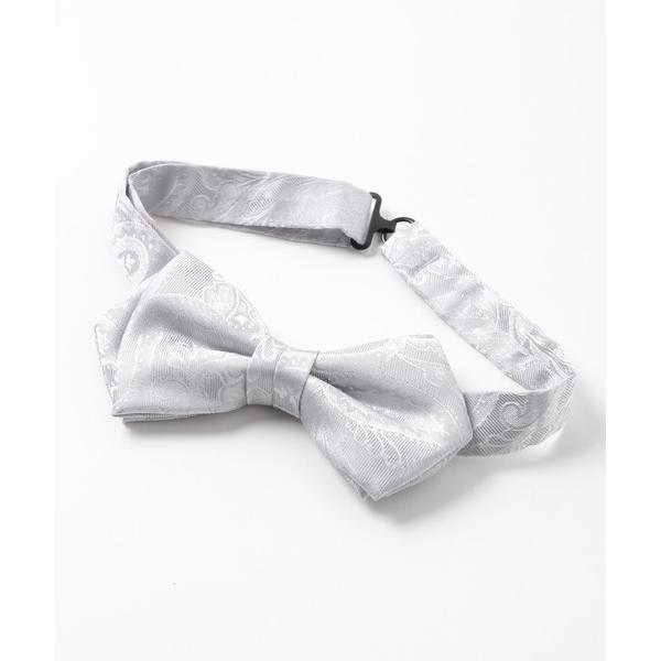 『セール実施中』ZOZO問い合わせ番号:88463067ショップ:MEN'S BIGI，メンズビギブランド:CROWDED CLOSET，クラウデッドクローゼット商品名:シャドーペイズリー蝶ネクタイ（同素材スカーフあり）カテゴリ:フォーマル...