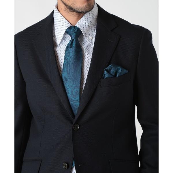 ZOZO問い合わせ番号:88463073ショップ:MEN'S BIGI，メンズビギブランド:MEN'S BIGI，メンズビギ商品名:シャドーペイズリー柄シルクチーフカテゴリ:フォーマルスーツ/小物>ポケットチーフブランド品番:M015...