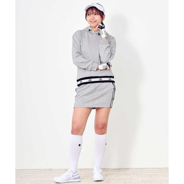 『タイムセール実施中』ZOZO問い合わせ番号:88463701ショップ:TopIsm，トップイズムブランド:TopIsm，トップイズム商品名:ゴルフウェア レディース 上下セットアップ スウェットジャージ フーディーパーカー スカート リブ...