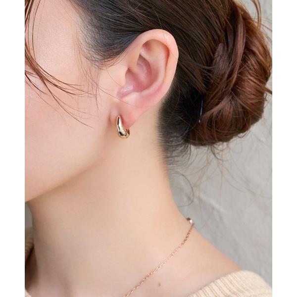 ZOZO問い合わせ番号:88464577ショップ:JEWEL ADDICT，ジュエルアディクトブランド:Phoebe，フィービィー商品名:【痛くないシリーズ/金属アレルギー対応】ぷっくりモードクリスタルループフィットイヤリング/大ぶりカテゴ...