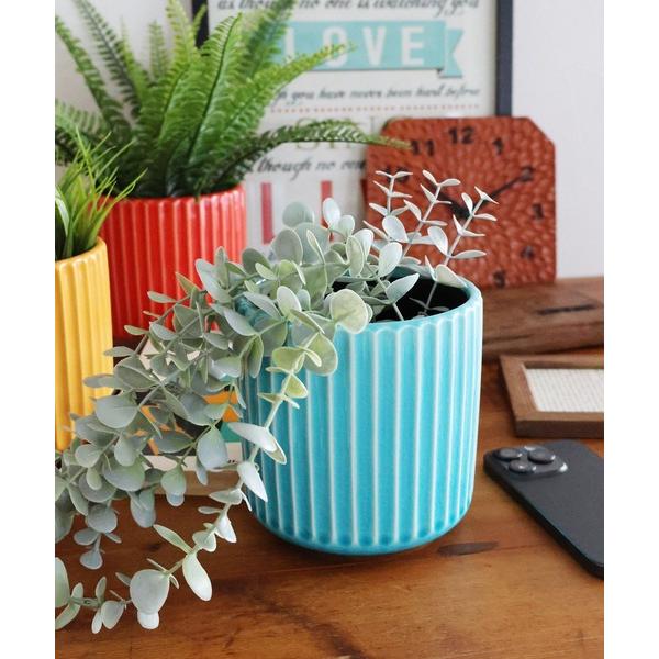 ZOZO問い合わせ番号:88465438ショップ:niko and...，ニコアンドブランド:niko and...，ニコアンド商品名:【OLD SMITH GREENERY】カラーポットＭサイズカテゴリ:インテリア>インテリア雑貨ブ...