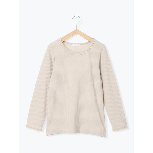 『セール実施中』ZOZO問い合わせ番号:88465545ショップ:Samansa Mos2，サマンサ モスモスブランド:Et grenier by Samansa Mos2，エグルニエバイサマンサモスモス商品名:変形リブクルーネックカットソ...