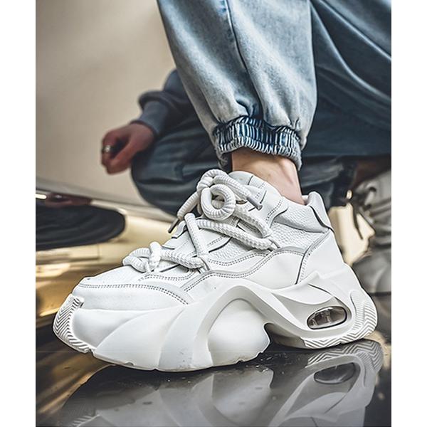 『タイムセール実施中』ZOZO問い合わせ番号:88466104ショップ:Auntie Rosa，アンティローザブランド:SEN TOKYO，セントーキョー商品名:存在感抜群のボリュームソール。厚底 ワイドレースダッドスニーカーカテゴリ:シュ...