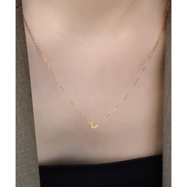 『タイムセール実施中』ZOZO問い合わせ番号:88467290ショップ:SBG，エスビージーブランド:blackdia ocean，ブラックダイヤオーシャン商品名:blackdia ocean ミニムーンネックレスカテゴリ:アクセサリー&g...