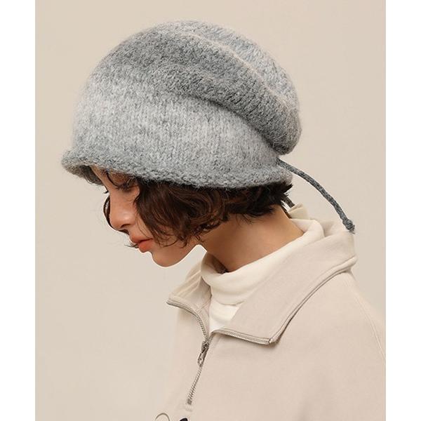 ZOZO問い合わせ番号:88468439ショップ:rehacer，レアセルブランド:rehacer，レアセル商品名:rehacer : Gradation Remaining Loose Knit Capカテゴリ:帽子>ニットキャップ...