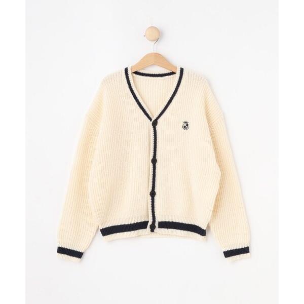 『タイムセール実施中』ZOZO問い合わせ番号:88499822ショップ:SHOO・LA・RUE，シューラルーブランド:SHOO・LA・RUE，シューラルー商品名:【100-140cm/プチセレ】ラインニットカーディガンカテゴリ:トップス&g...