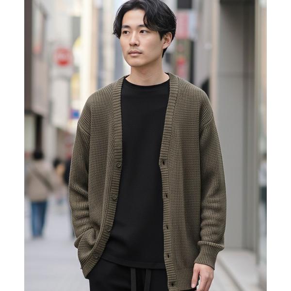 『タイムセール実施中』ZOZO問い合わせ番号:88501154ショップ:JIGGYS SHOP，ジギーズショップブランド:JIGGYS SHOP，ジギーズショップ商品名:ワッフル編みウォッシャブルニットカーディガンカテゴリ:トップス>...