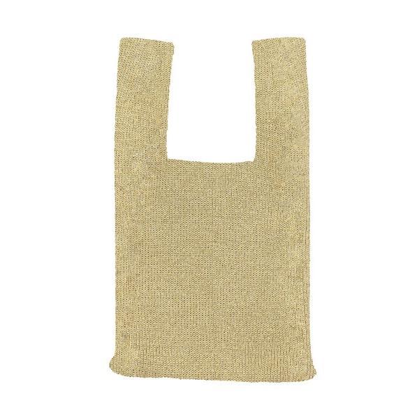 ZOZO問い合わせ番号:88503406ショップ:salle de bal，サルデバルブランド:salle de bal，サルデバル商品名:ニットバッグ S グリッター gritter nitbag S TCIカテゴリ:バッグ>トート...