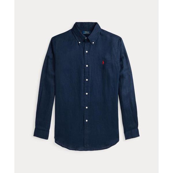 ZOZO問い合わせ番号:88534148ショップ:POLO RALPH LAUREN，ポロ ラルフ ローレンブランド:POLO RALPH LAUREN，ポロ ラルフ ローレン商品名:クラシック フィット リネン シャツカテゴリ:トップス&...