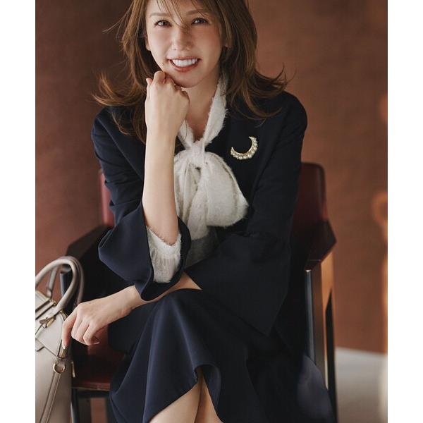 『セール実施中』ZOZO問い合わせ番号:88534941ショップ:組曲，クミキョクブランド:組曲，クミキョク商品名:コンフォータブルドレープ フレアスリーブジャケットカテゴリ:ジャケット/アウター>ノーカラージャケットブランド品番:J...