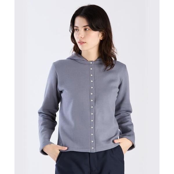 ZOZO問い合わせ番号:88565770ショップ:agnes b.，アニエスベーブランド:agnes b.，アニエスベー商品名:オーガニックコットン メルトン 長袖 カーディガンプレッション ”Capuche”カテゴリ:トップス>カー...