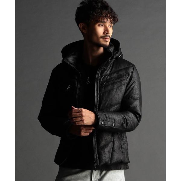 『セール実施中』ZOZO問い合わせ番号:88596177ショップ:NICOLE，ニコルブランド:NICOLE CLUB FOR MEN，ニコルクラブフォーメン商品名:ムラプリントマイクロクロス ダウンブルゾンカテゴリ:ジャケット/アウター&...