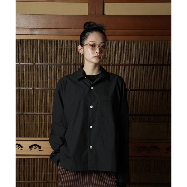 ZOZO問い合わせ番号:88596310ショップ:CREO STORE，クレオストアブランド:WITH OR WITHOUT，ウィズオアウィズアウト商品名:Long Sleeve Silk Shirt/ロングスリーブシルクシャツカテゴリ:ト...