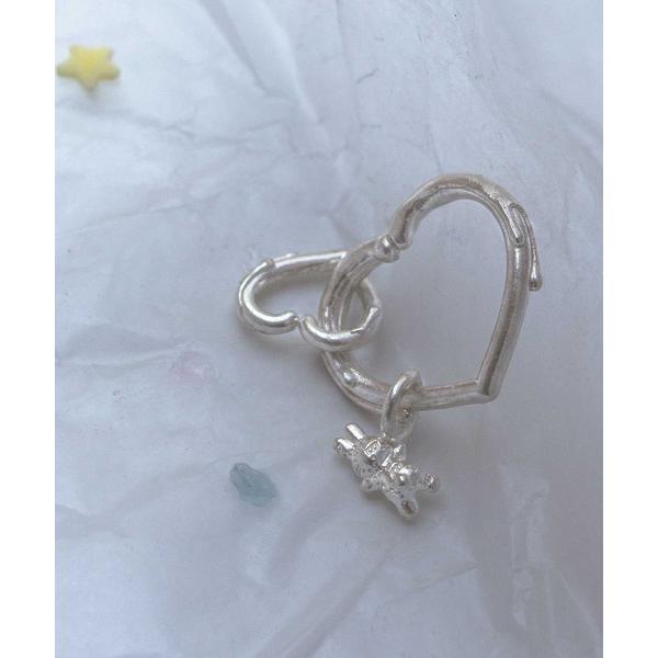 『セール実施中』ZOZO問い合わせ番号:88597015ショップ:MILKFED.，ミルクフェドブランド:MILKFED.，ミルクフェド商品名:MILKFED. × LANIE MELTY HEART CHAIN RINGカテゴリ:アクセサ...