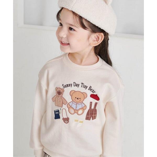 『セール実施中』ZOZO問い合わせ番号:88629996ショップ:F.O.Online Store，エフオーオンラインストアブランド:apres les cours，アプレレクール商品名:tiny bear アップリケトレーナーカテゴリ:ト...