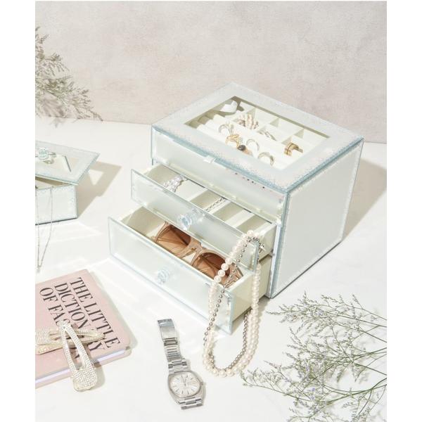 ZOZO問い合わせ番号:88640512ショップ:LAZY SUSAN，レイジースーザンブランド:LAZY SUSAN，レイジースーザン商品名:ジュエリーボックス　アラベスクＮ　Ｍカテゴリ:インテリア>収納グッズブランド品番:3062...